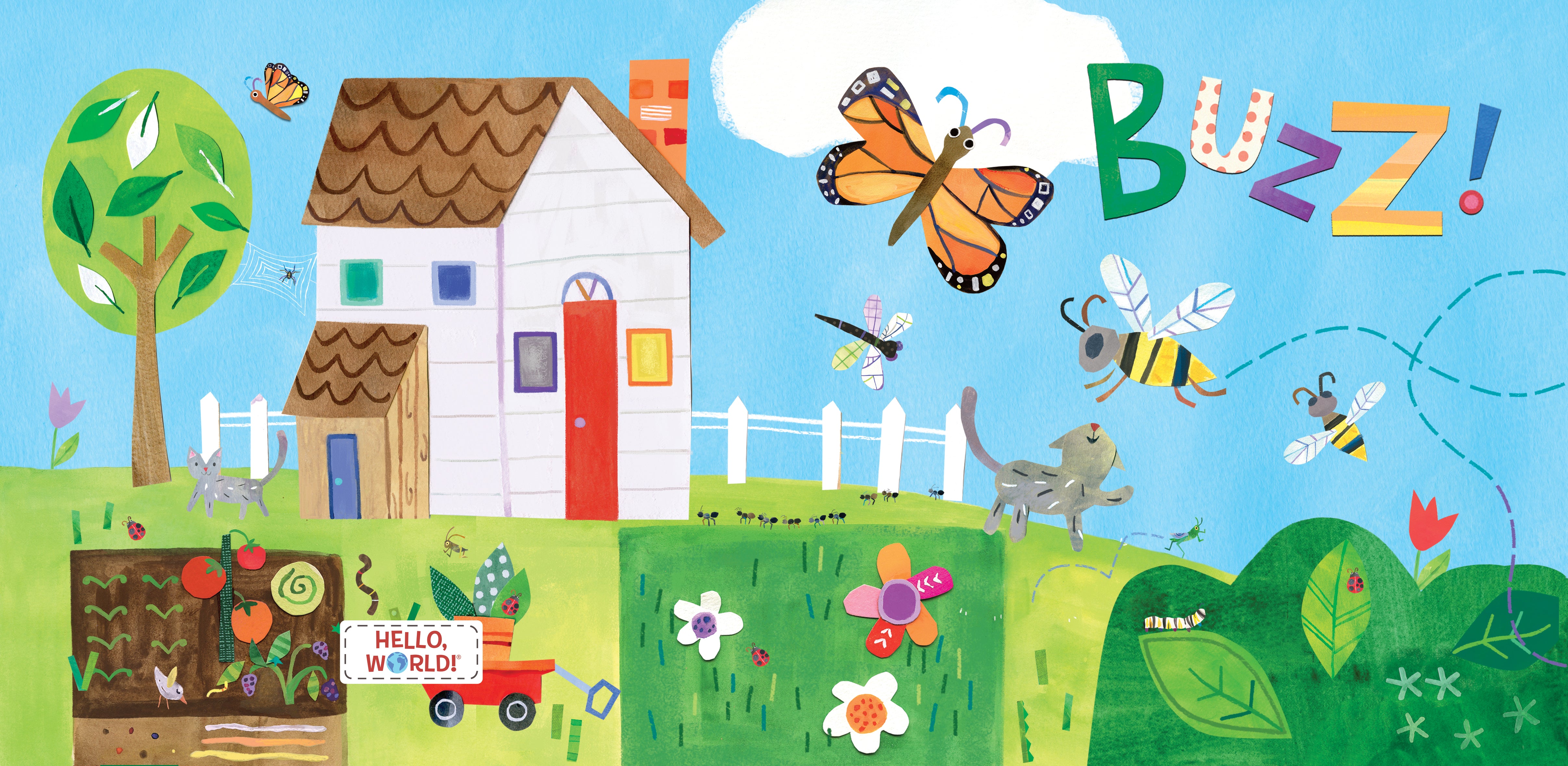 Hello, World! Look Outside! What Bugs Do You See? – Jaq Jaq Bird